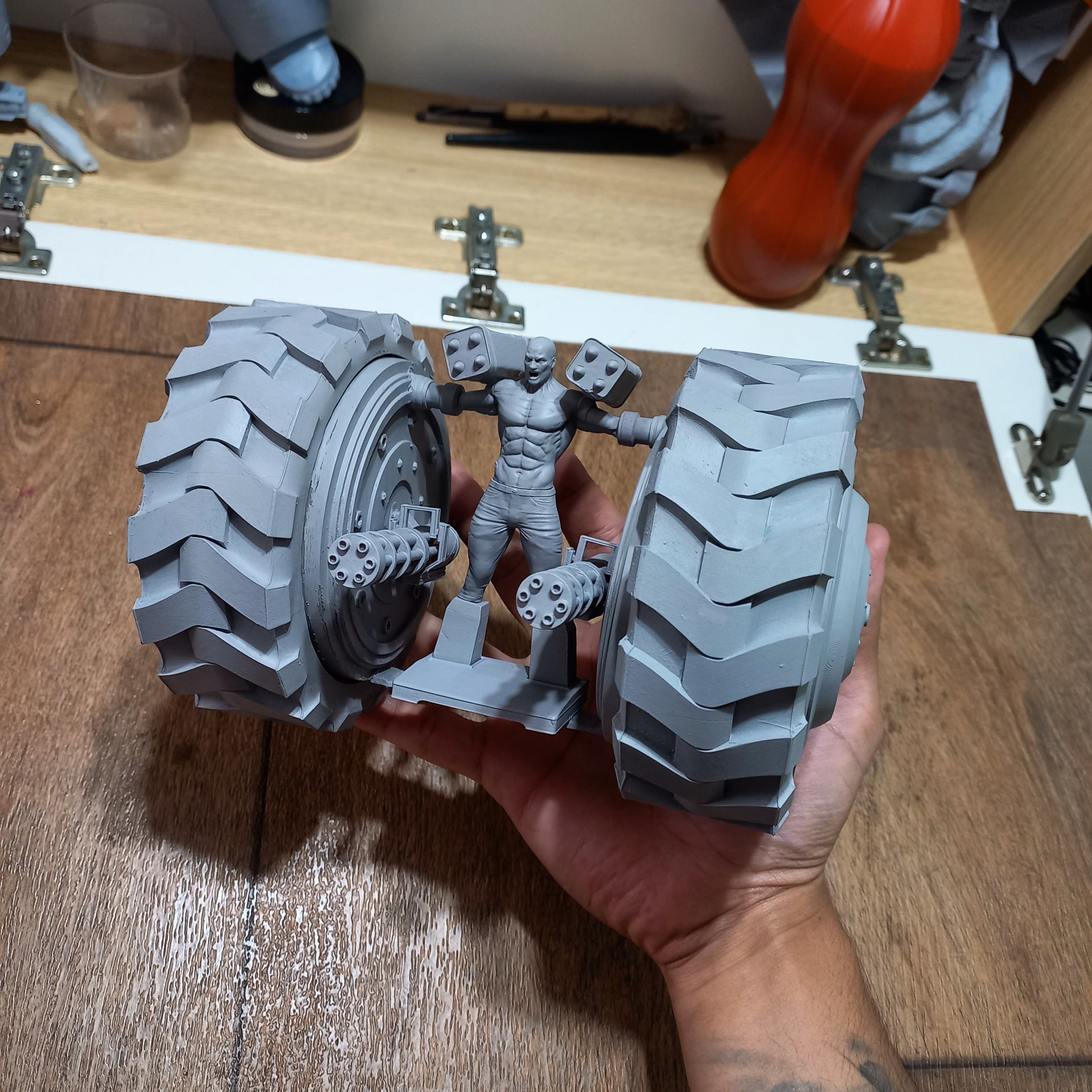 Twisted Metal - Axel 3D model 3D printable | CGTrader