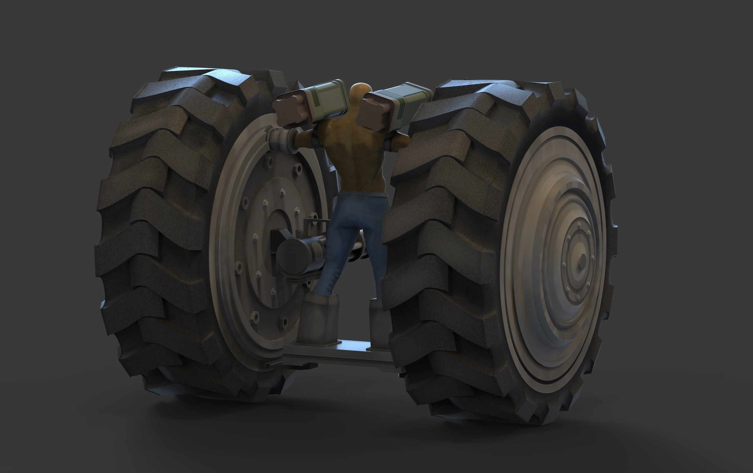 Twisted Metal - Axel 3D model 3D printable | CGTrader