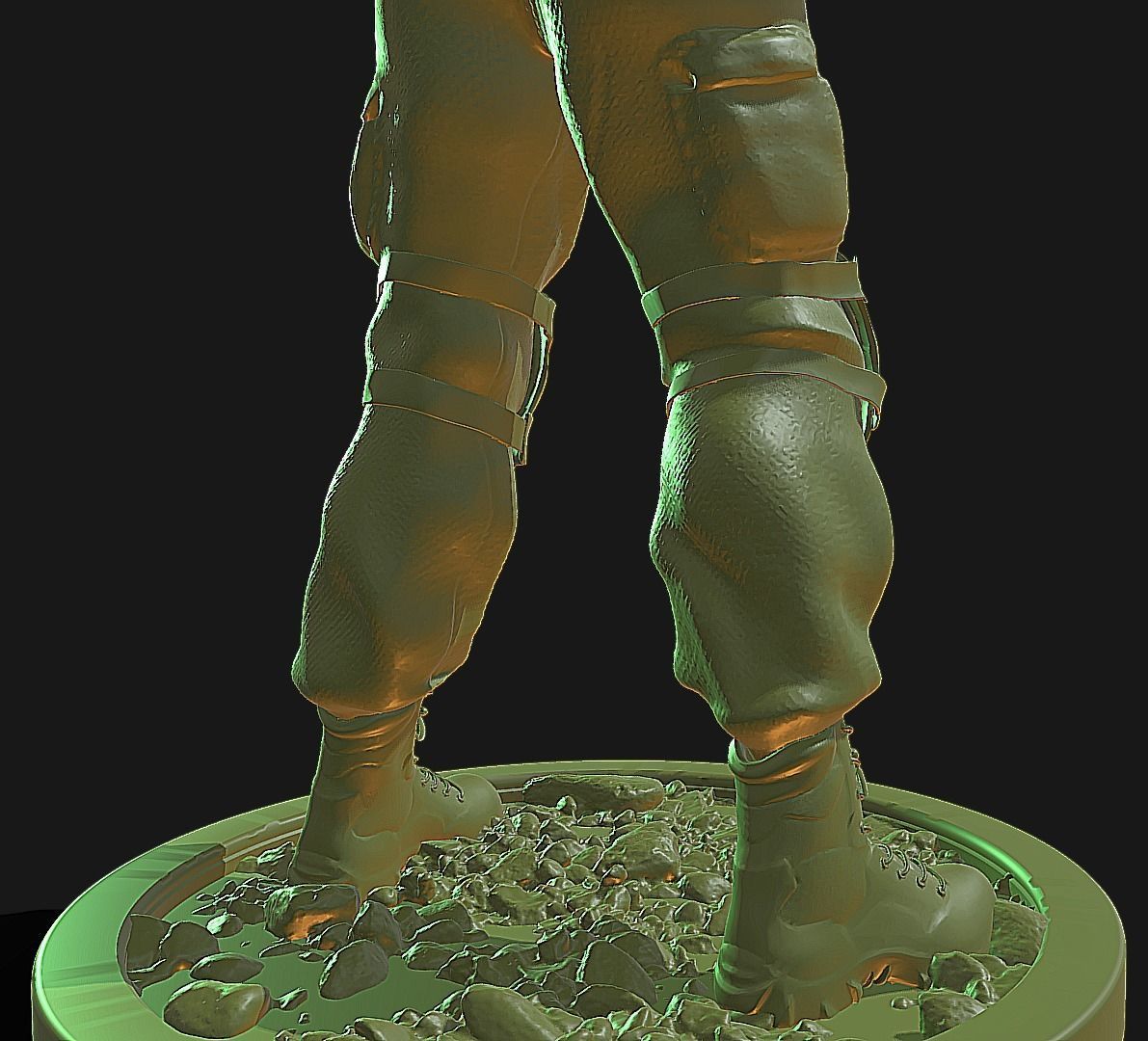 75th Ranger Rifle Turn - US Army 3D model 3D printable | CGTrader