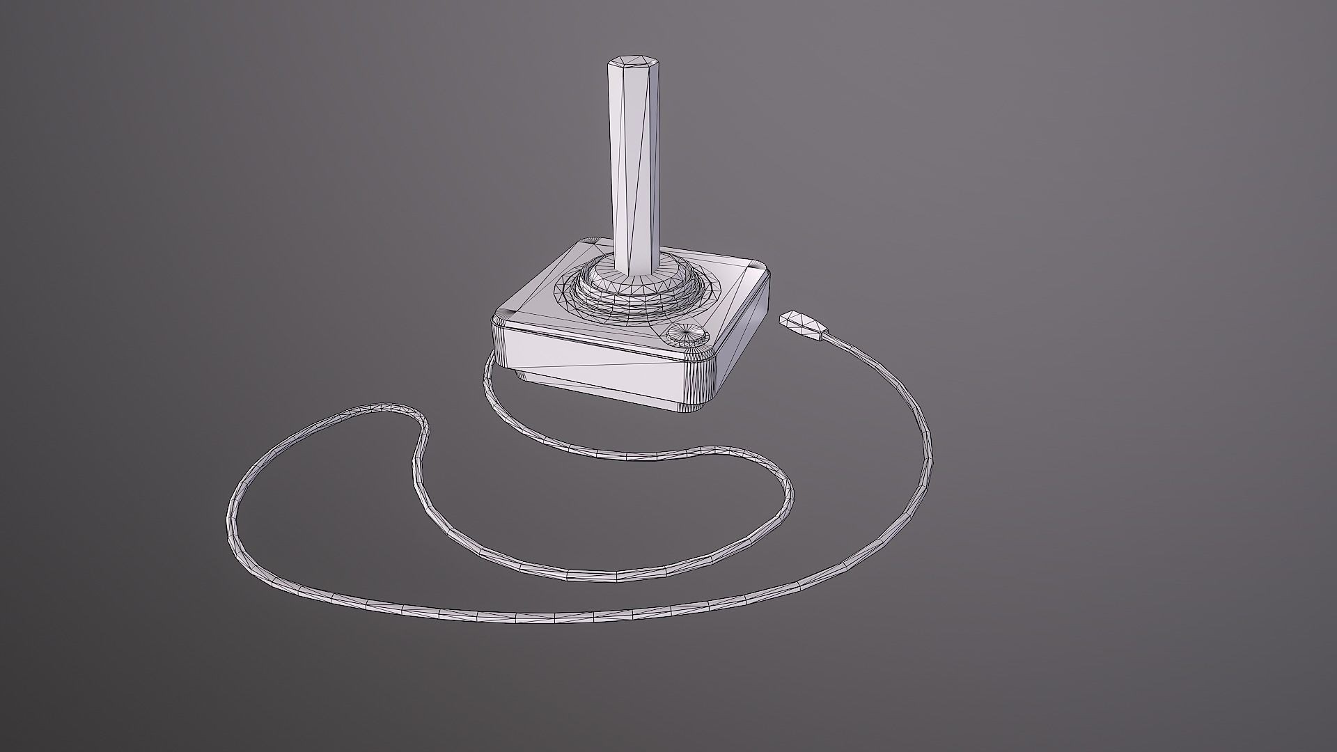 3D model Low Poly 70s Video Game Room VR / AR / low-poly | CGTrader