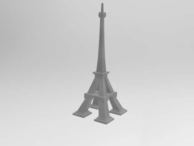 Eiffel Tower 3D model 3D printable | CGTrader