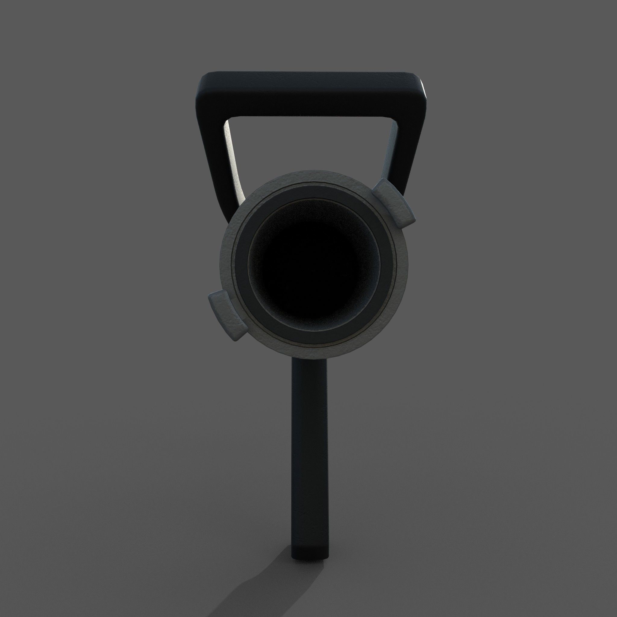 Firehose gun with handle 3D model | CGTrader