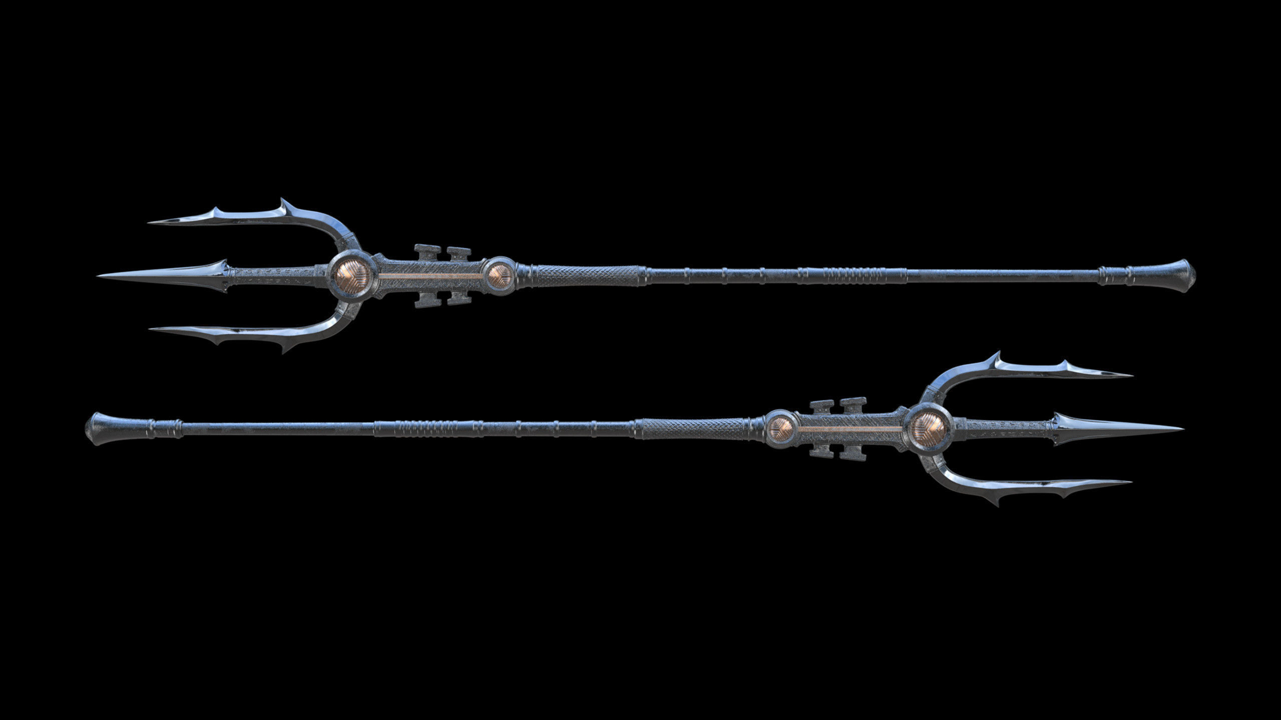 Poseidon Trident - 3D printing 3D model 3D printable | CGTrader