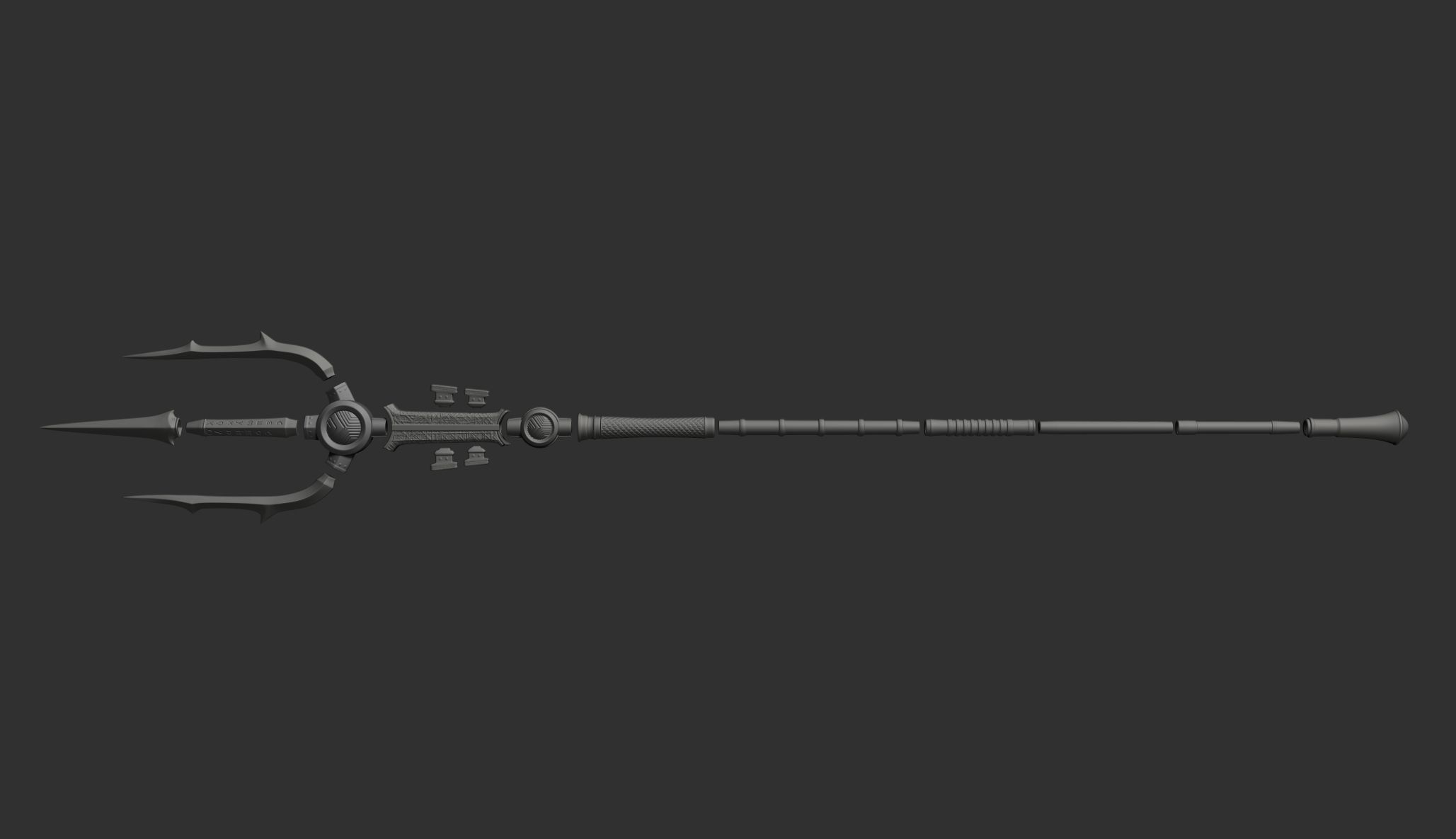 Poseidon Trident - 3D printing 3D model 3D printable | CGTrader