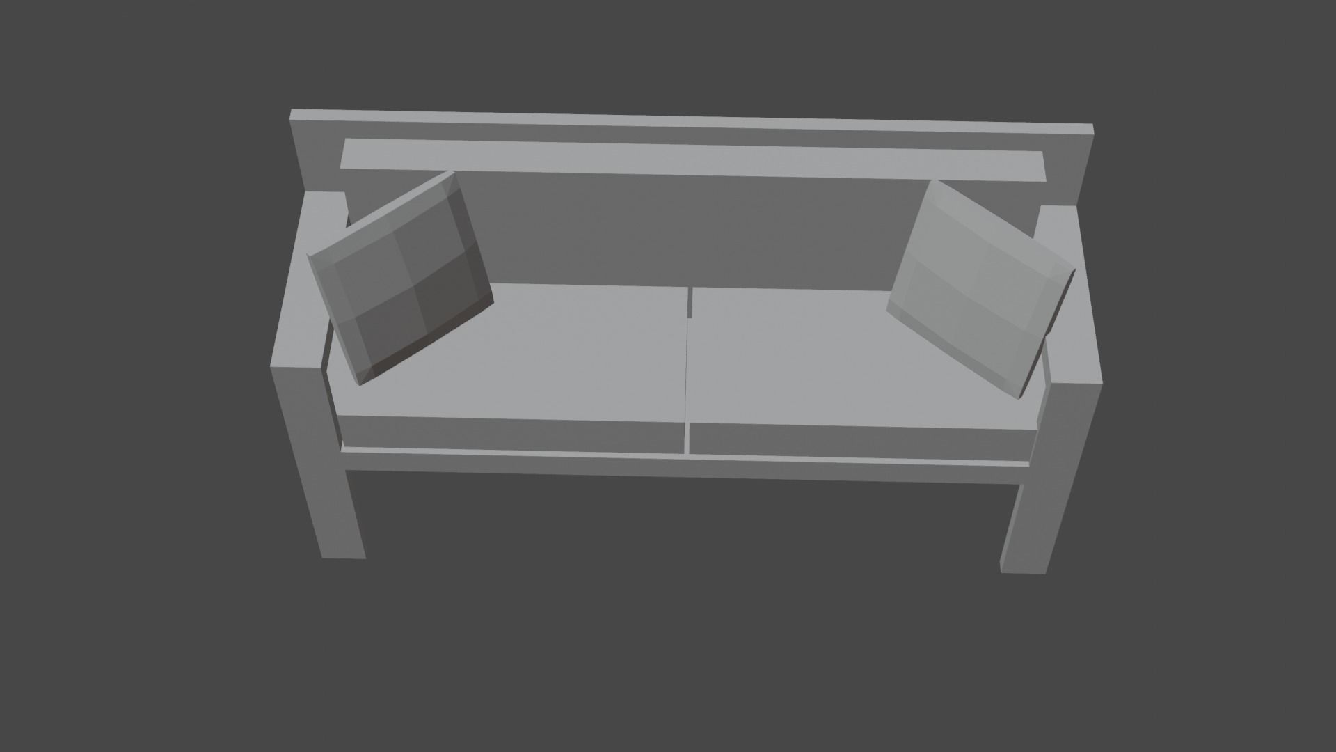 3D model Sofa Couch PS1 PSX style VR / AR / low-poly | CGTrader