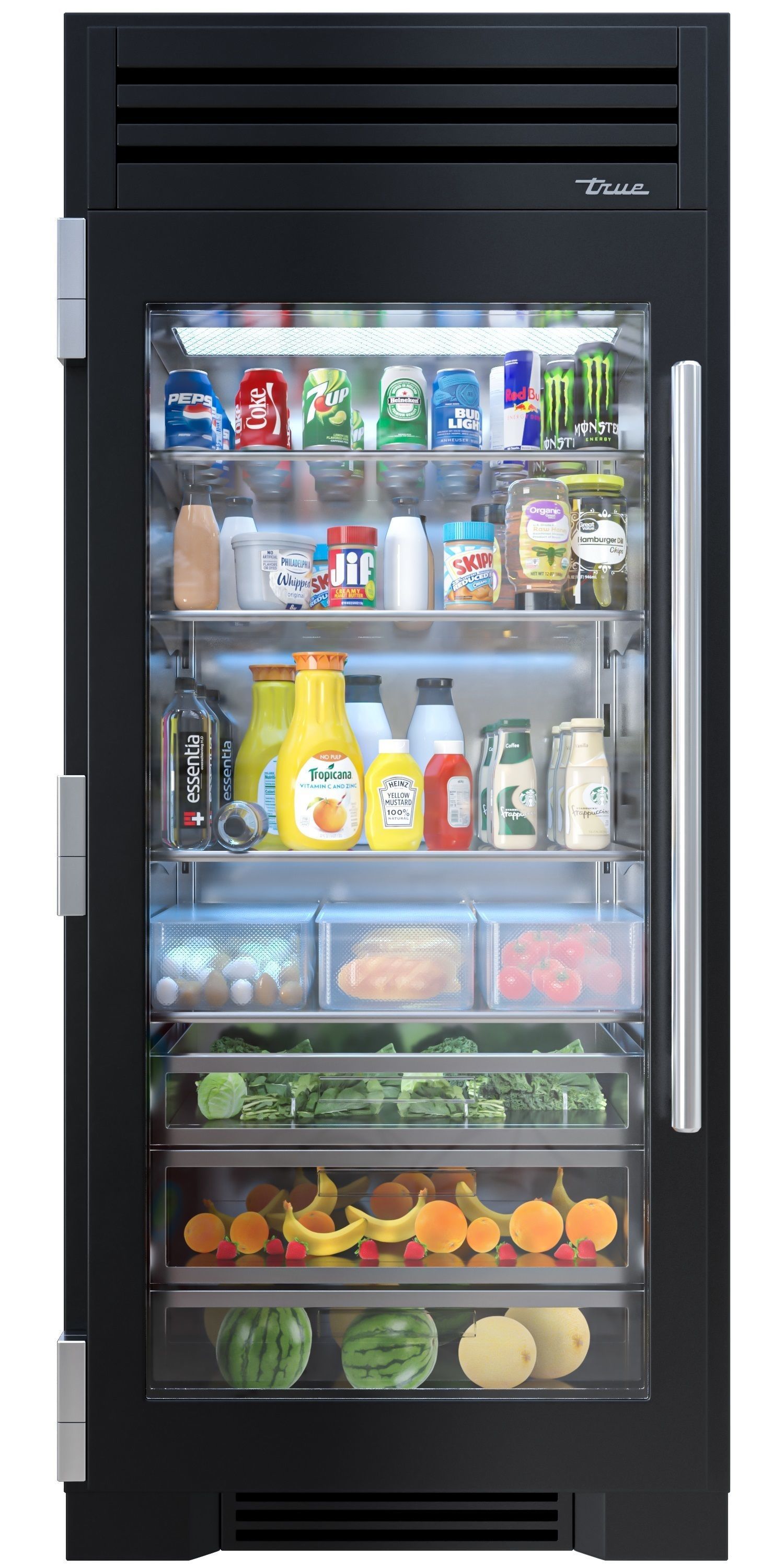 3D model True Refrigerator Set VR / AR / low-poly | CGTrader