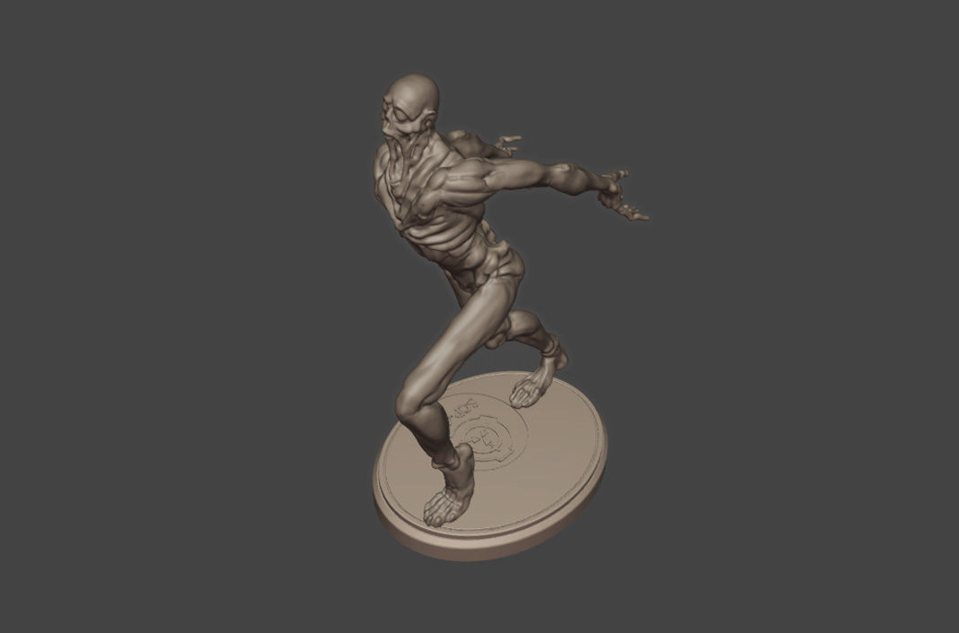 SCP-096 shy guy 3D model 3D printable | CGTrader