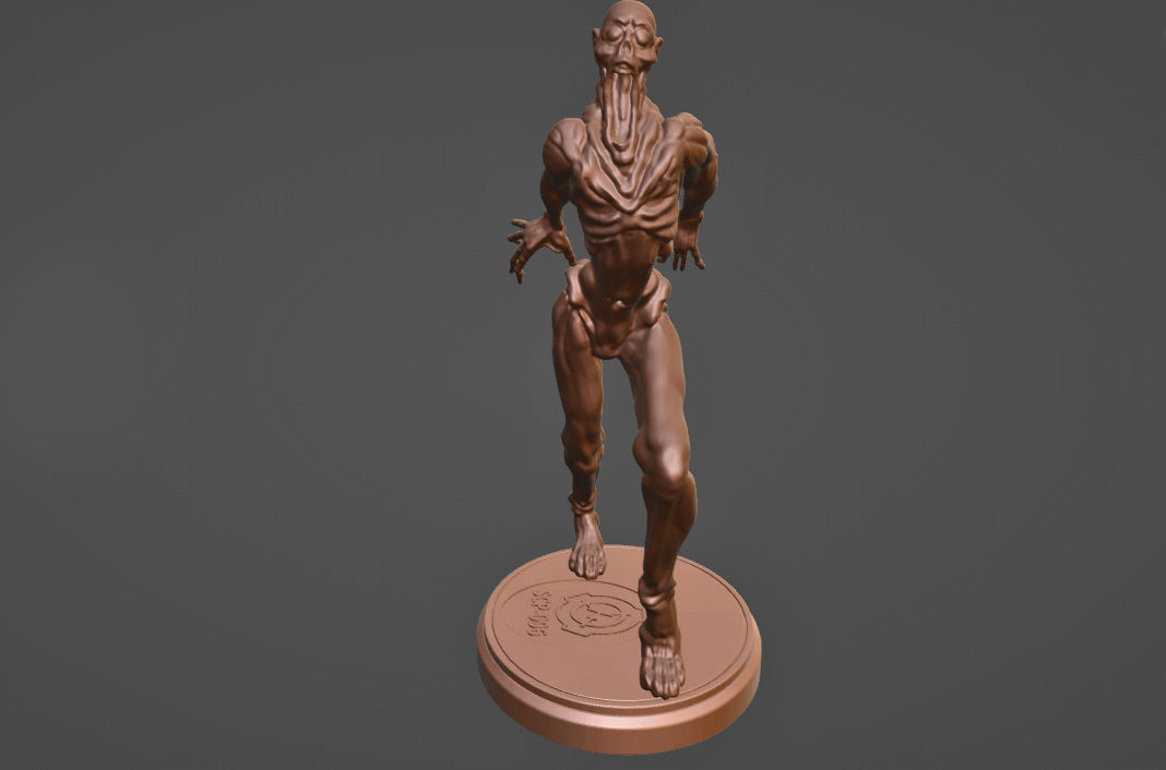 Scp 096 Shy Guy 3d Model 3d Printable Cgtrader