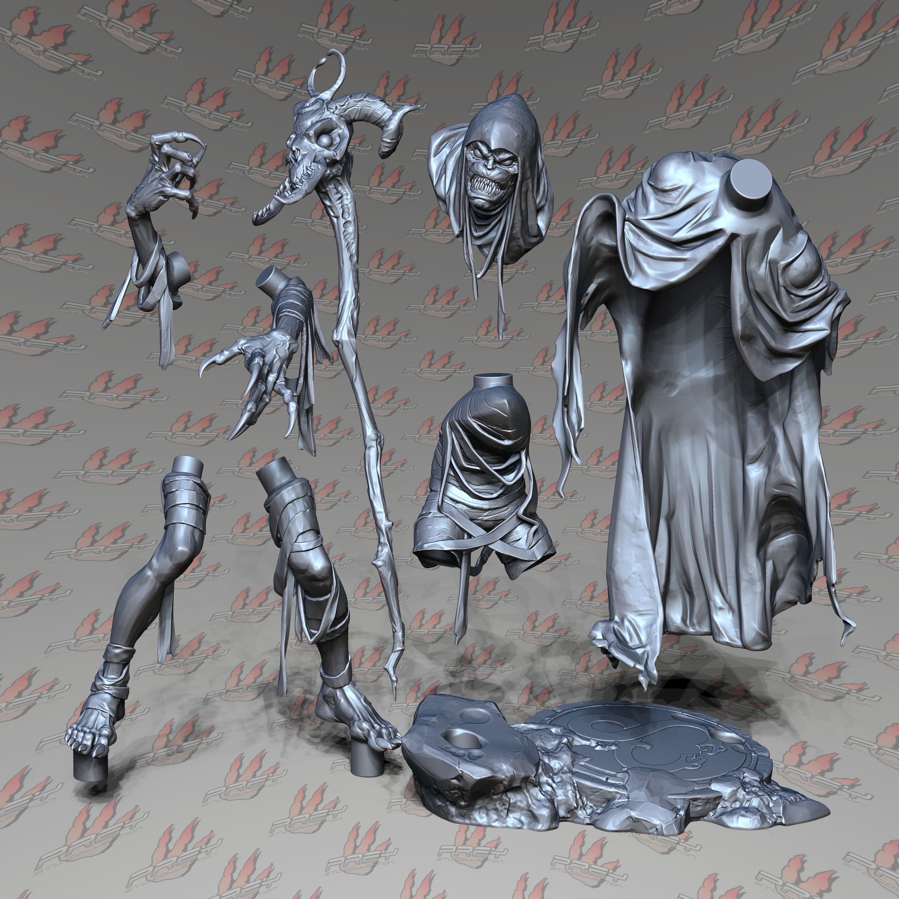 MUMM RA 1-24 SCALE PRESUPPORTED 3D model 3D printable | CGTrader