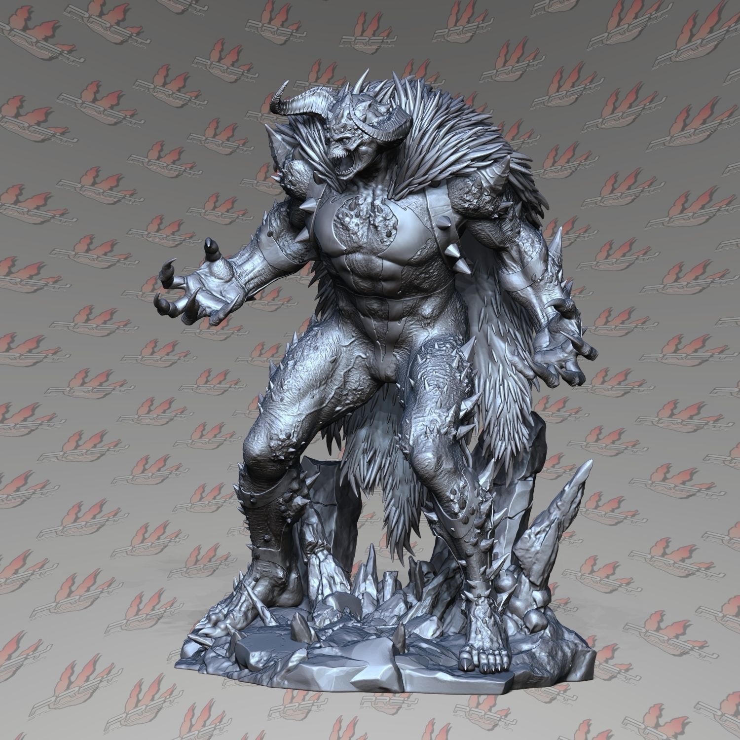OMEGA SPAWN 32mm SCALE PRESUPPORTED 3D model 3D printable | CGTrader