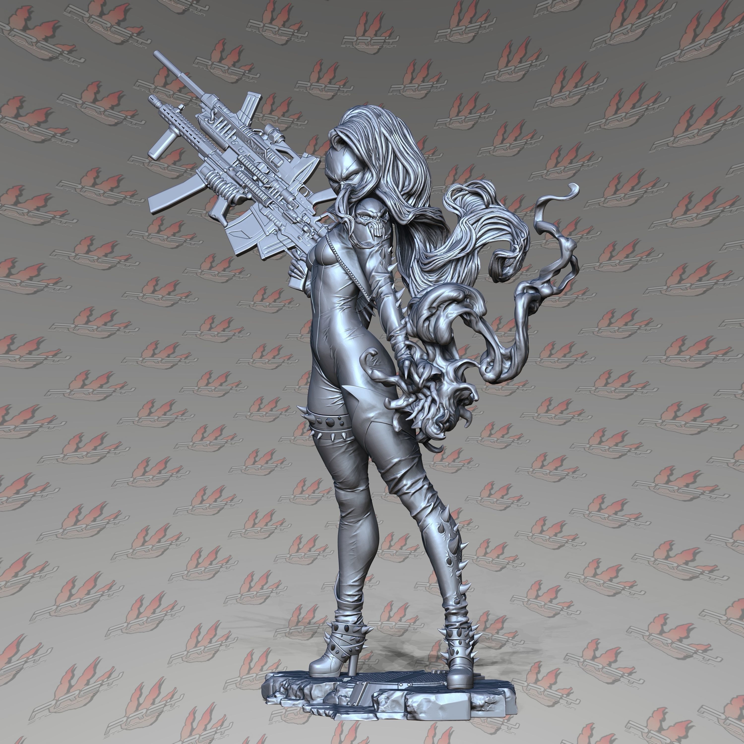 SHE SPAWN 32mm PRESUPPORTED 3D model 3D printable | CGTrader