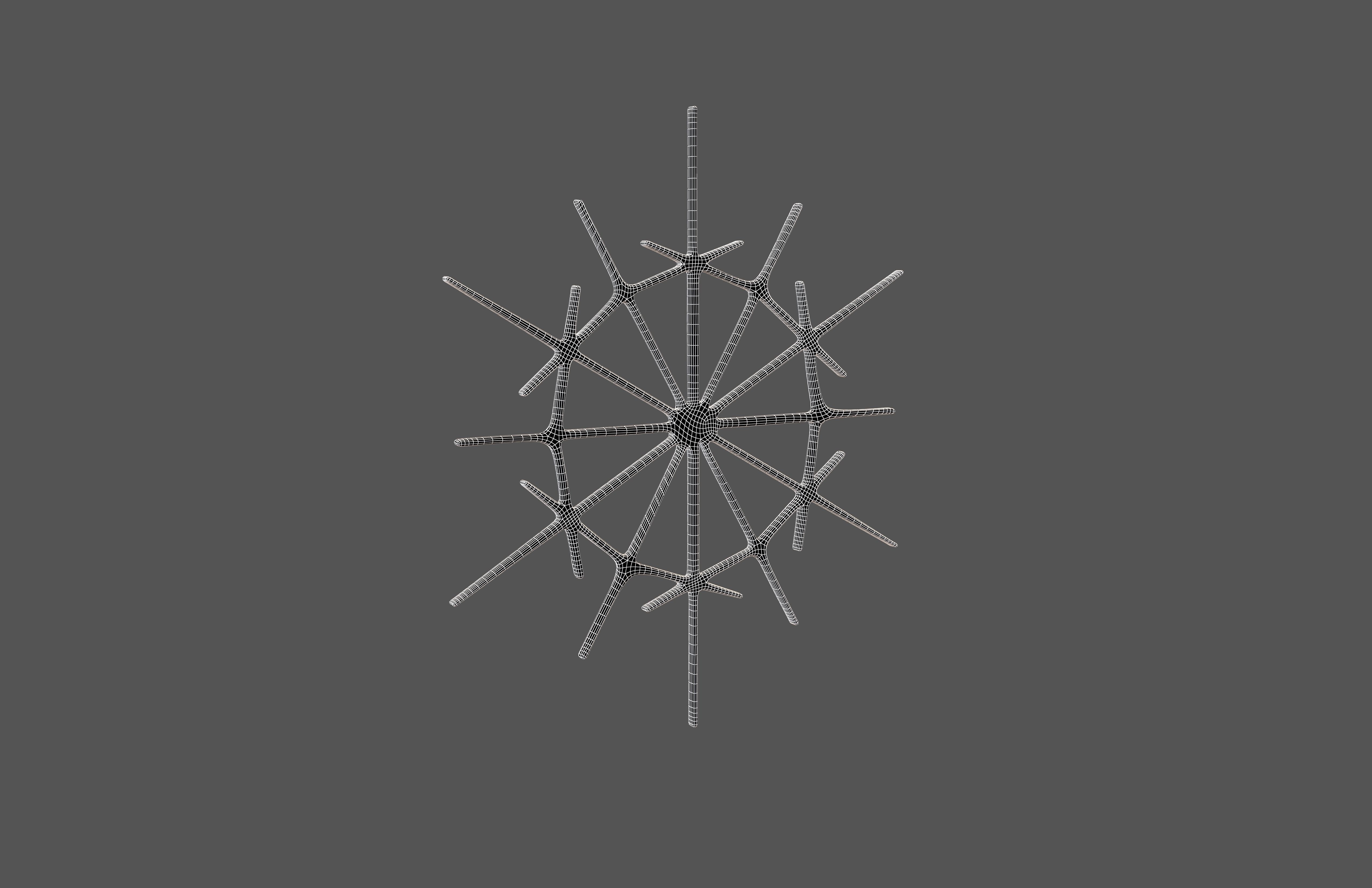 3D model Snowflake V1 003 VR / AR / low-poly | CGTrader