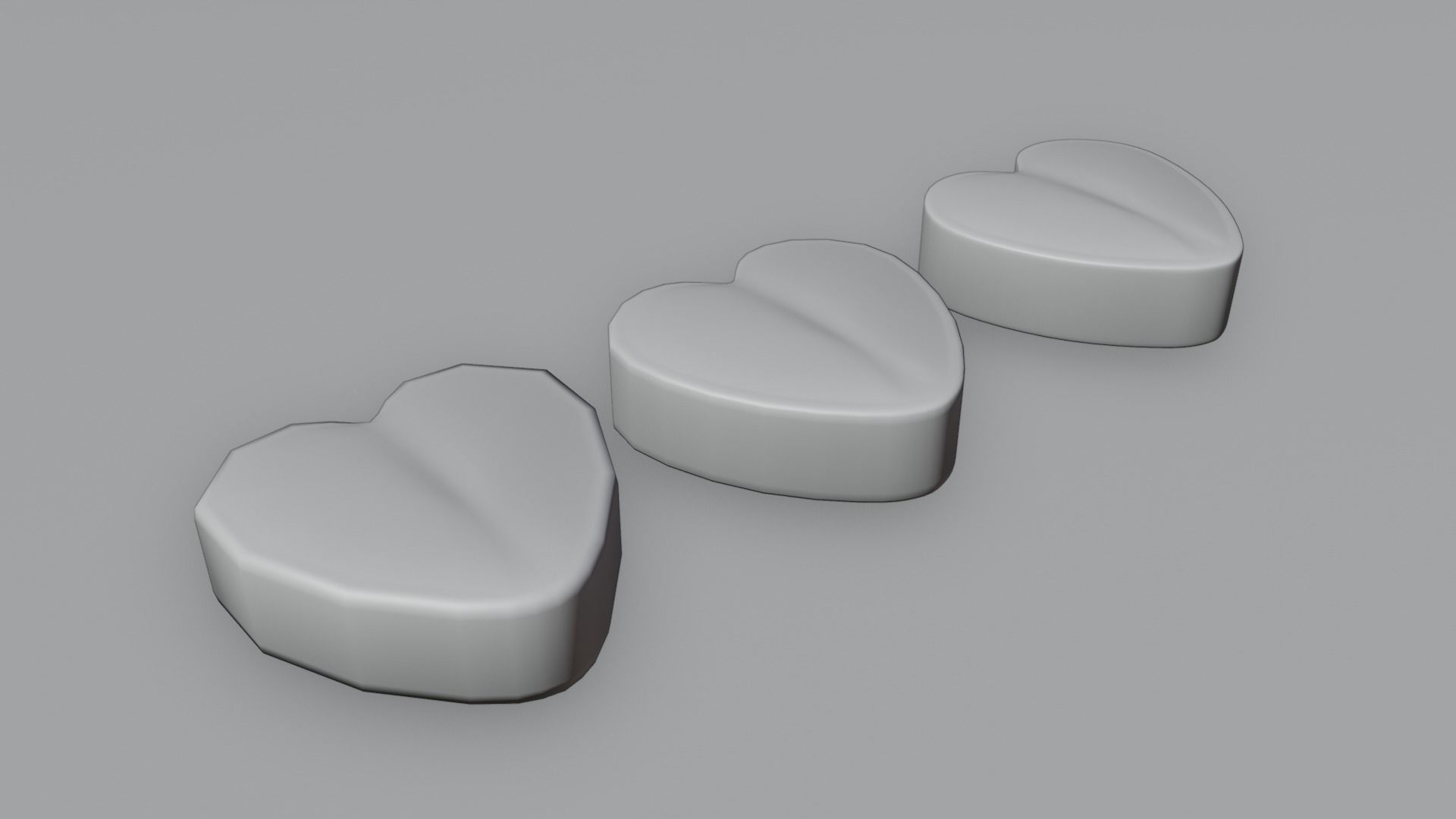 Abstract Heart free VR / AR / low-poly 3D model | CGTrader