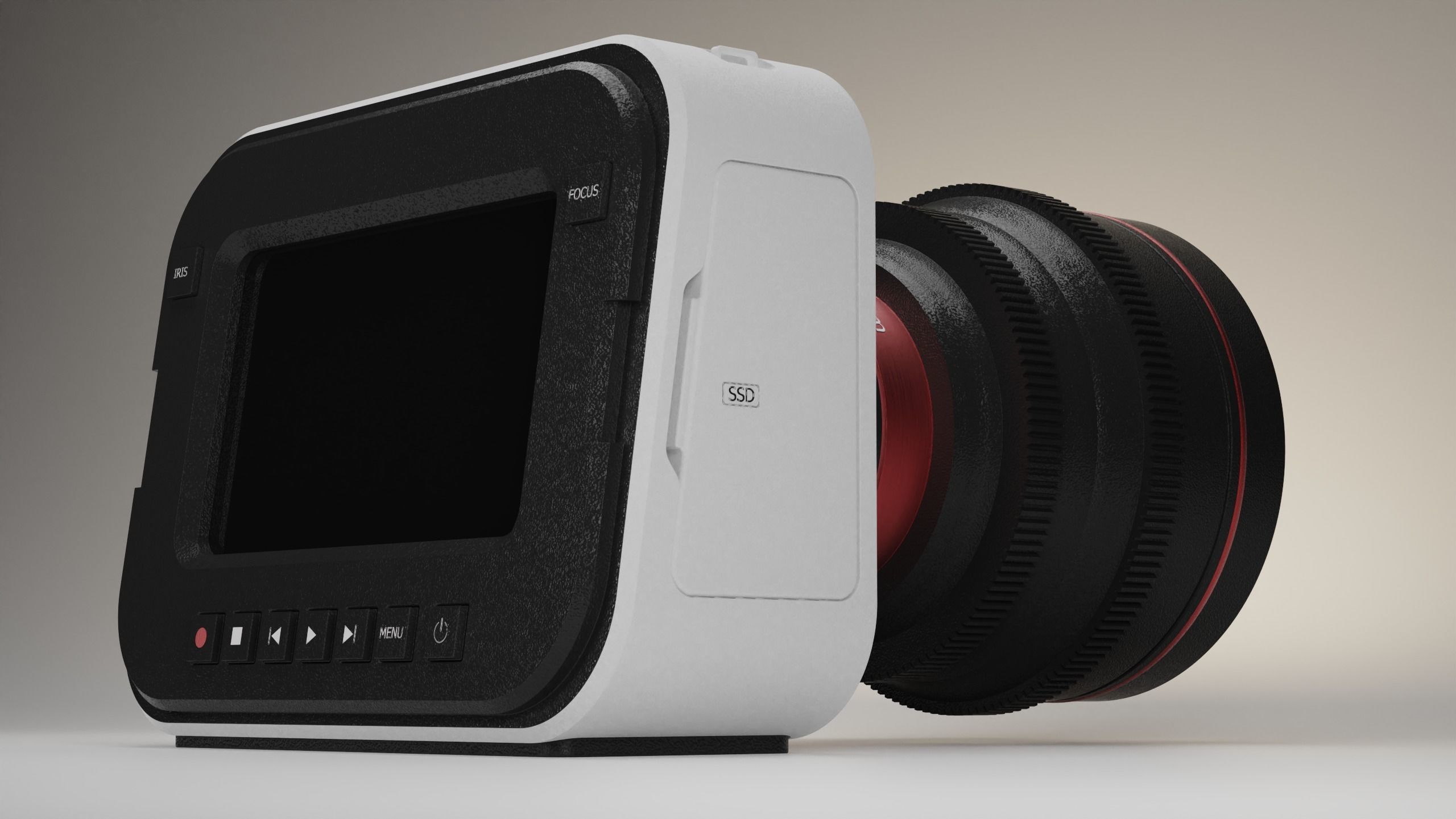 Blackmagic Production Camera 4K - 3D Model 3D model | CGTrader