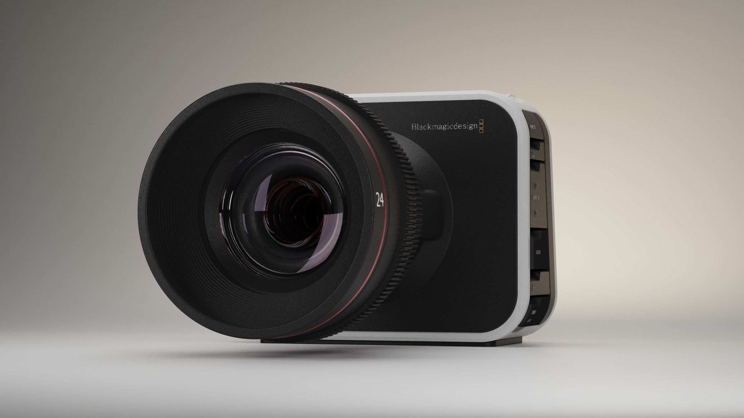 Blackmagic Production Camera 4K - 3D Model 3D model | CGTrader