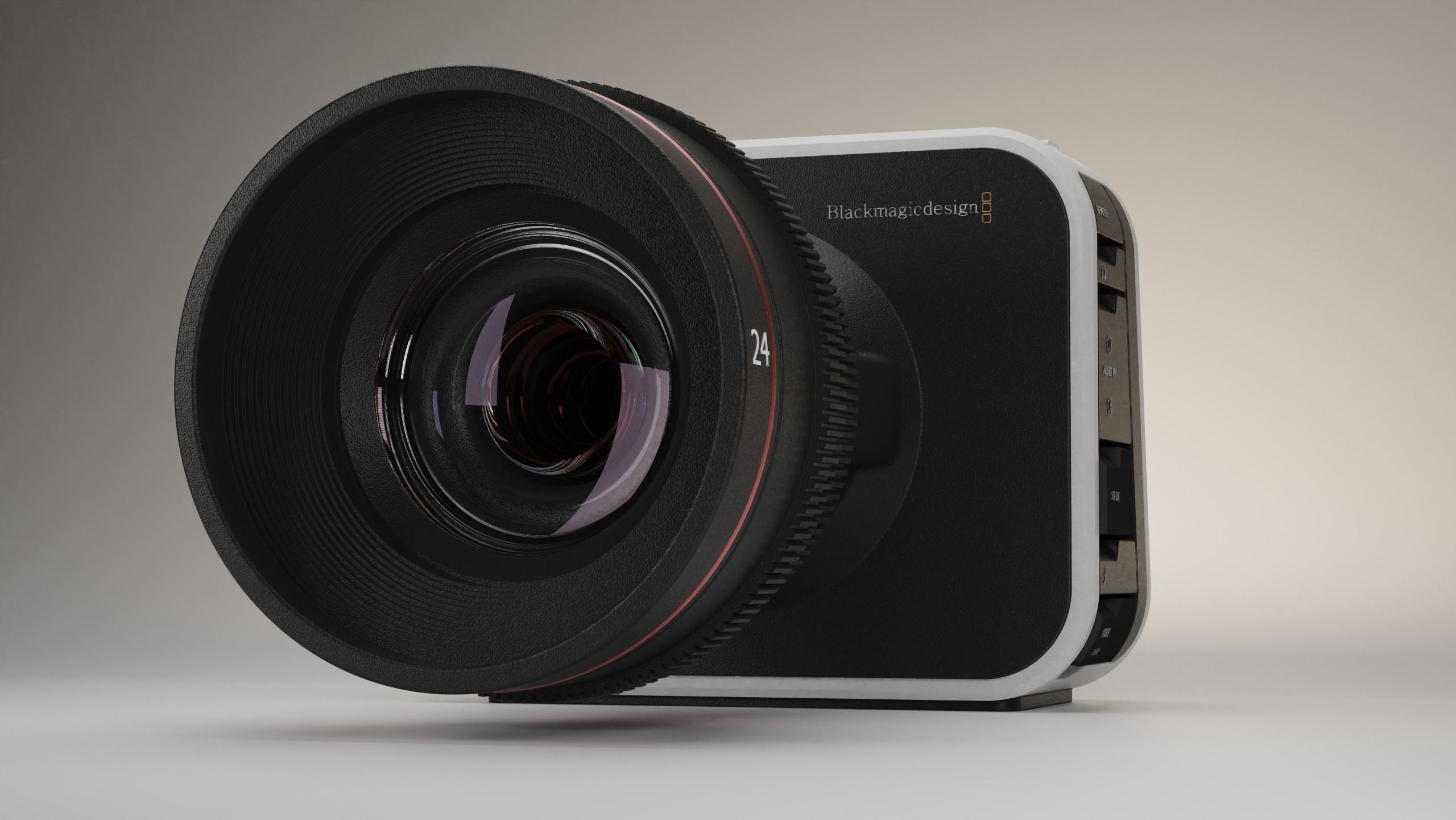 Blackmagic Production Camera 4K - 3D Model 3D model | CGTrader