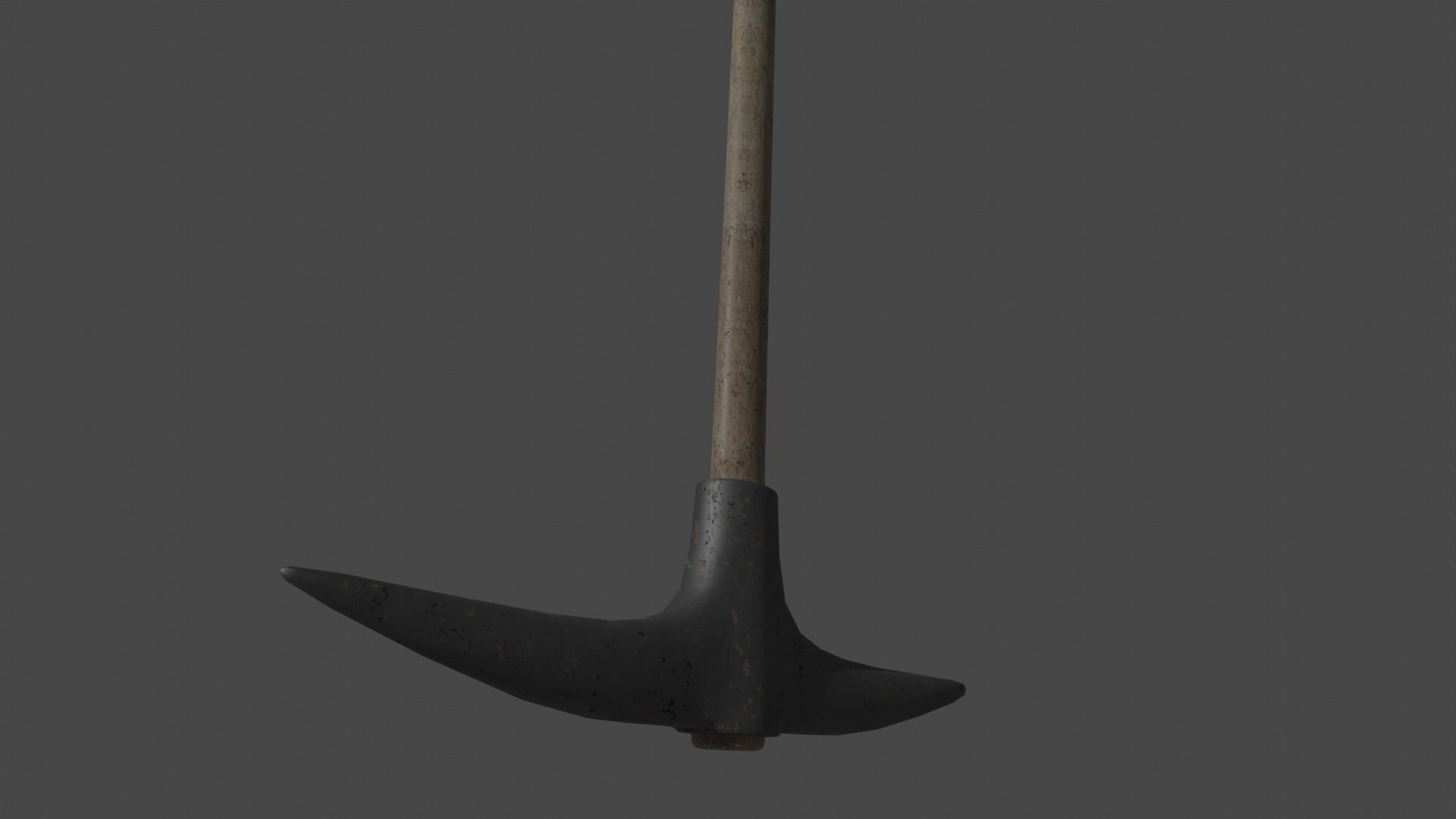 3D model Pick low-poly scythe VR / AR / low-poly | CGTrader