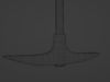 3D model Pick low-poly scythe VR / AR / low-poly | CGTrader