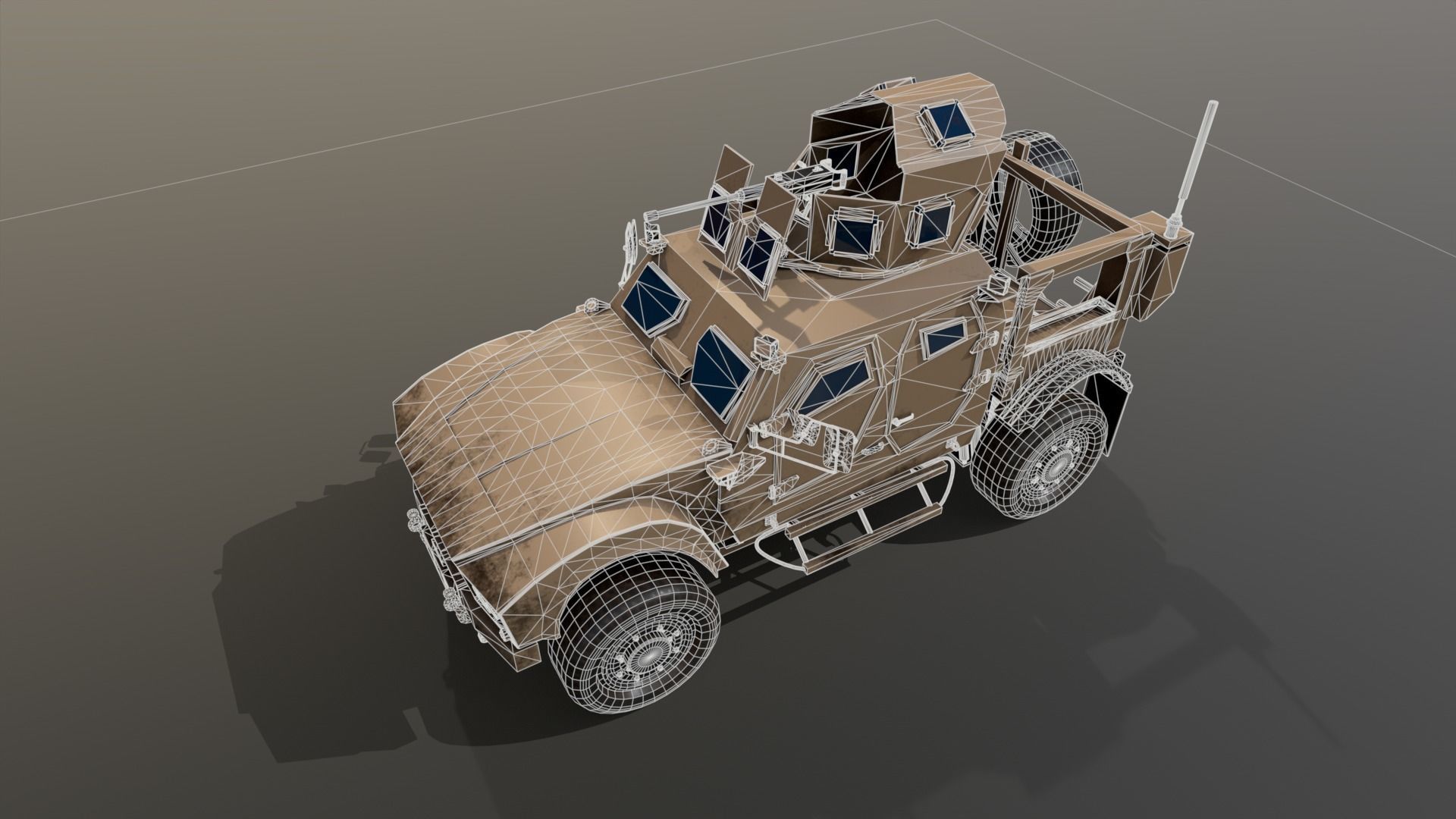 3D model Military Car Vehicle 3D Gameasset VR / AR / low-poly | CGTrader