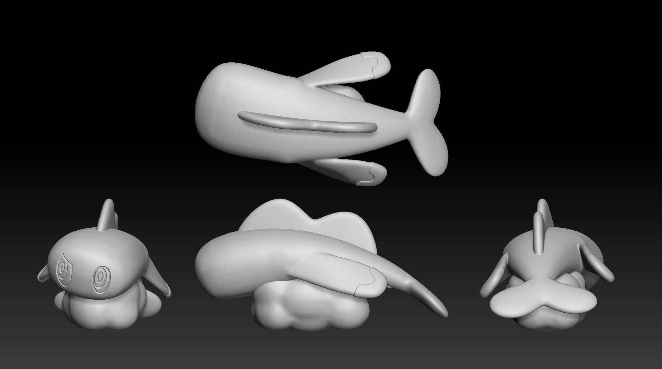 Pokemon Tatsugiri Droopy Form 3D model 3D printable | CGTrader