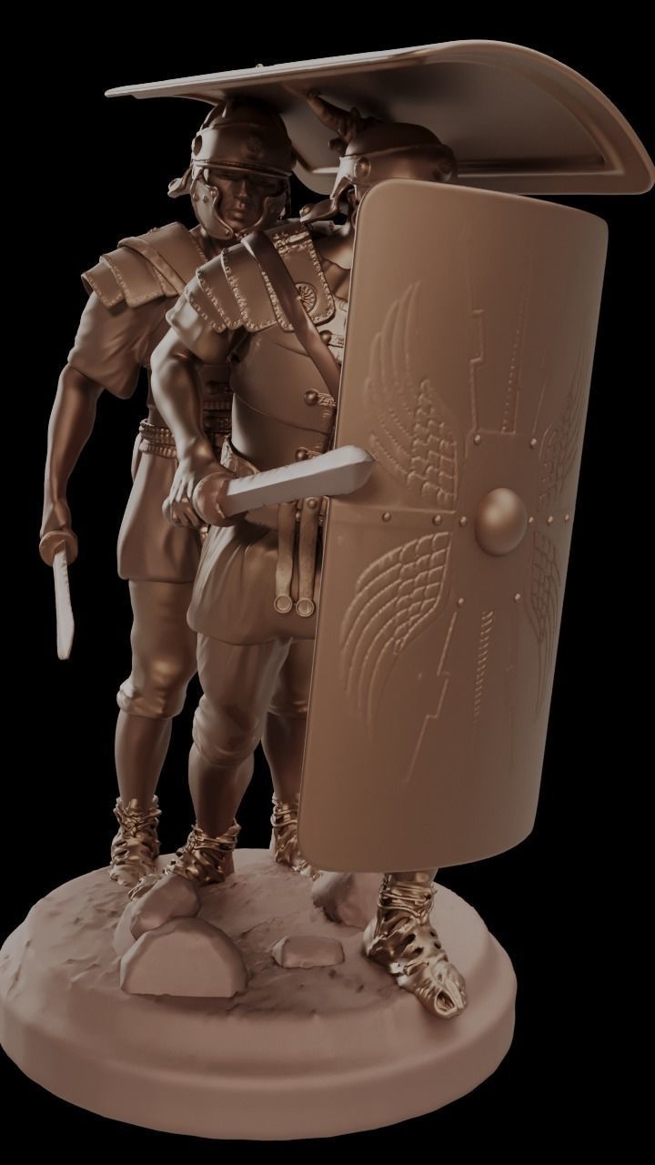 Roman Legioners 3D model 3D printable | CGTrader
