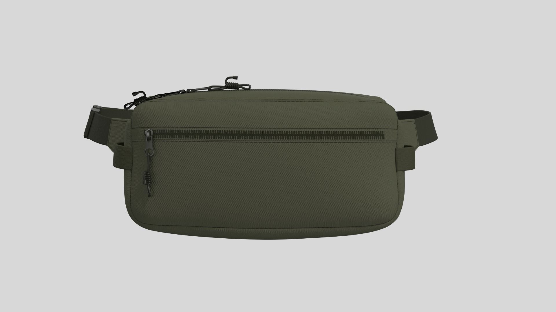 Waistbag fanny pack Clo3d 3D model | CGTrader