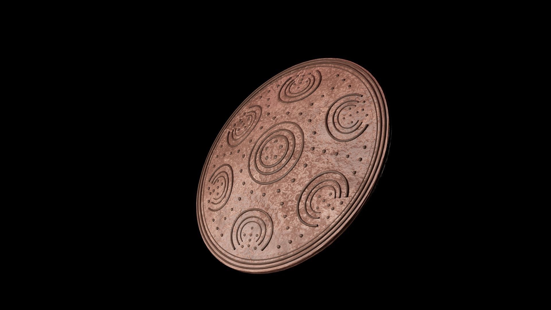 Illyrian Shield 3D model | CGTrader
