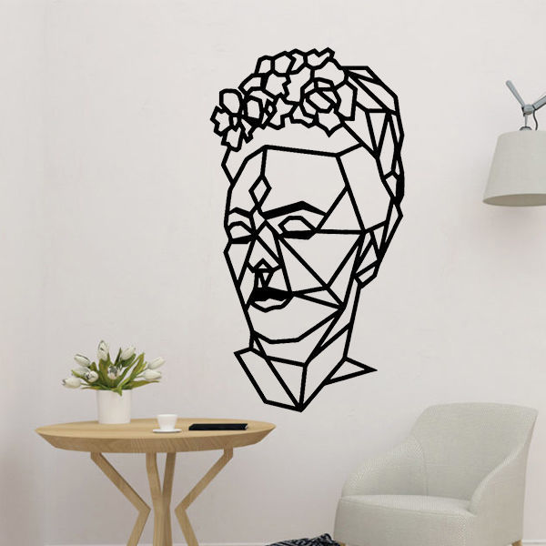 Girl 2D Wall Art 3D model 3D printable | CGTrader