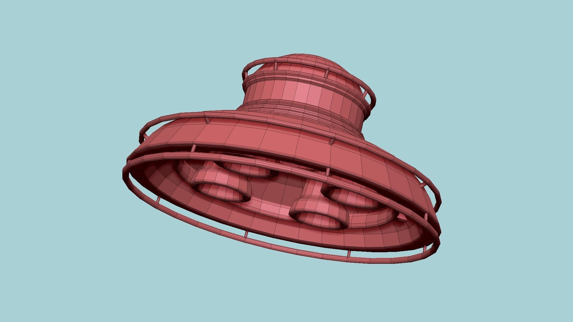 3D model Alien Spaceship UFO F01 Steel - Sci Fi Spacecraft Design VR ...