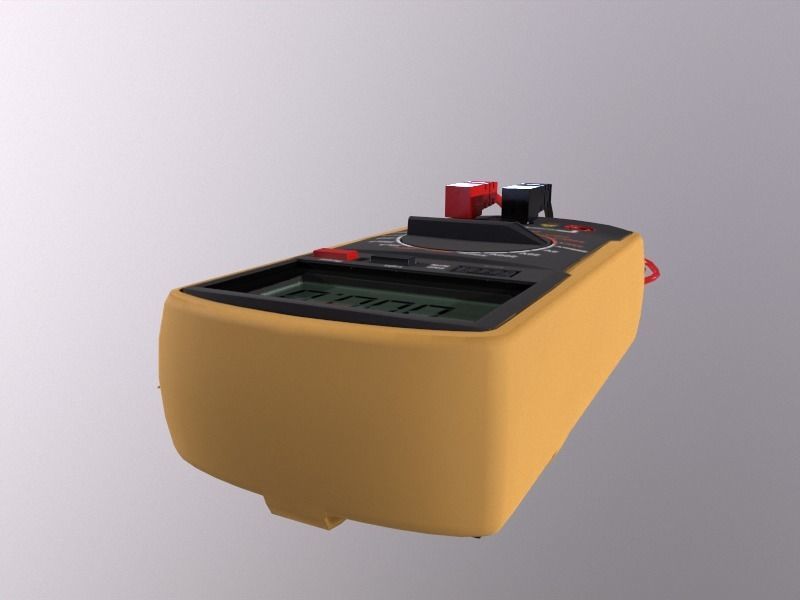 3D model Digital Electronic AVO Meter VR / AR / low-poly | CGTrader