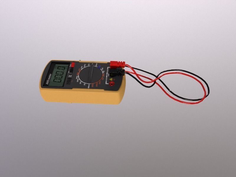 3D model Digital Electronic AVO Meter VR / AR / low-poly | CGTrader