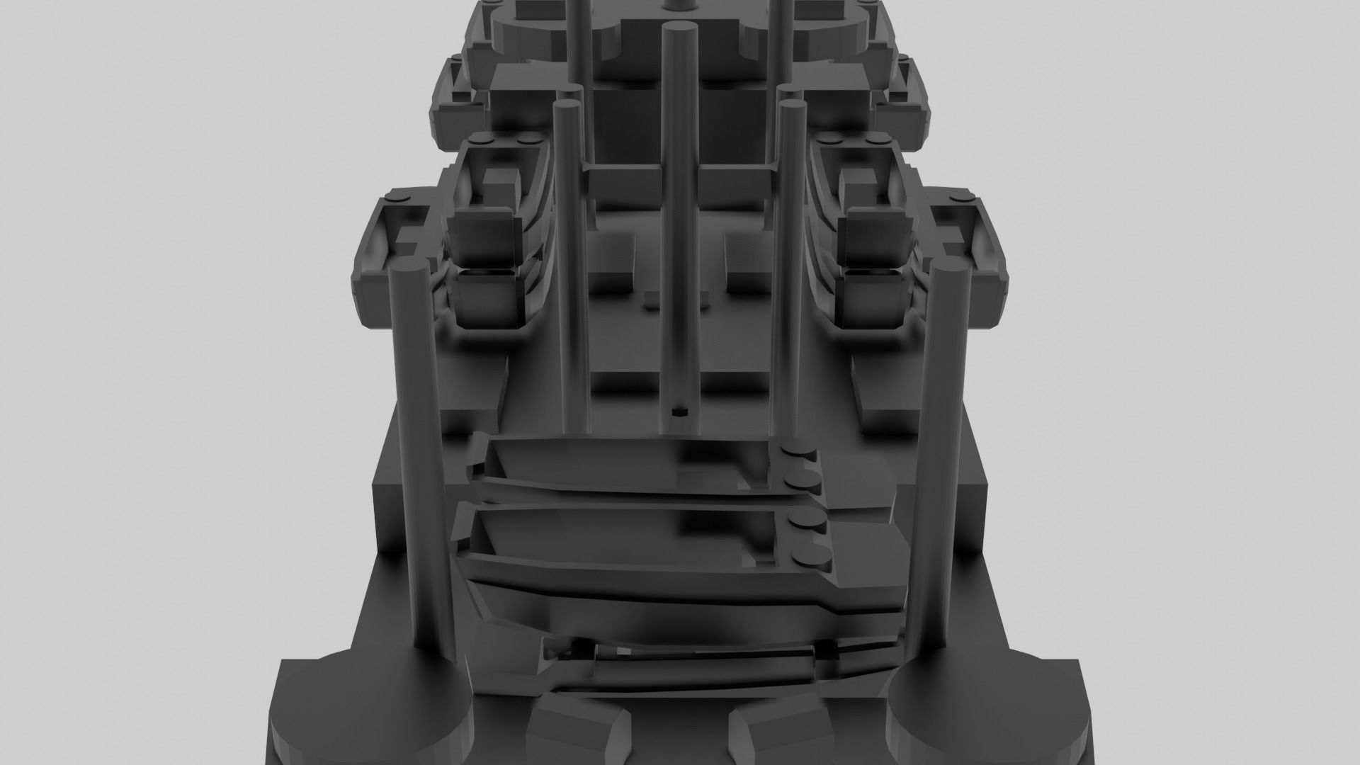 USS Haskell - Model for small scale printing free 3D model 3D printable | CGTrader