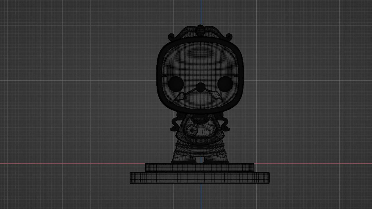 3D model FUNKO POP 3D MODEL Cogsworth Beauty and The Beast VR / AR ...