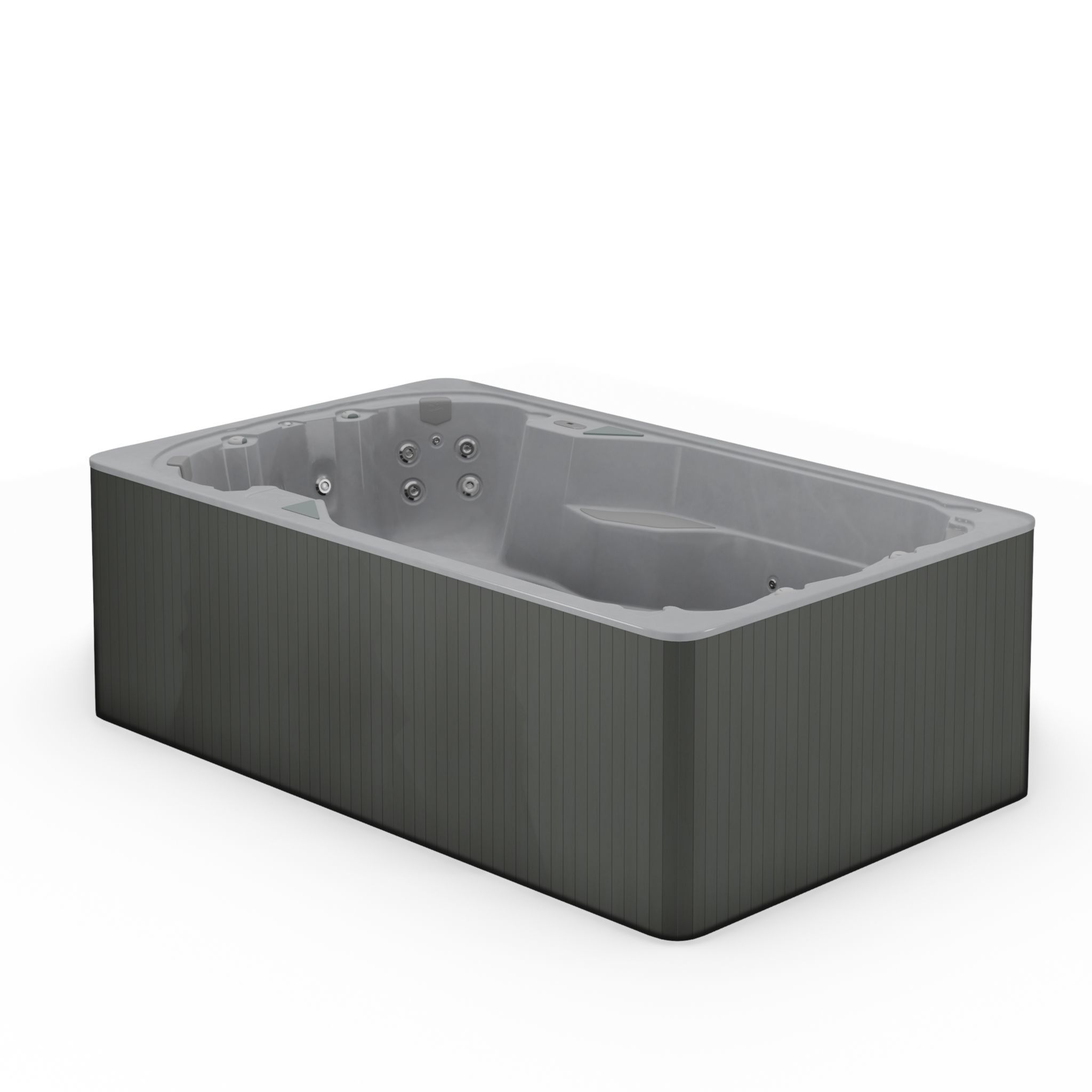 3D model 3D model of Hot Tub Jacuzzi Swim Life SwimFun 12 VR / AR / low ...