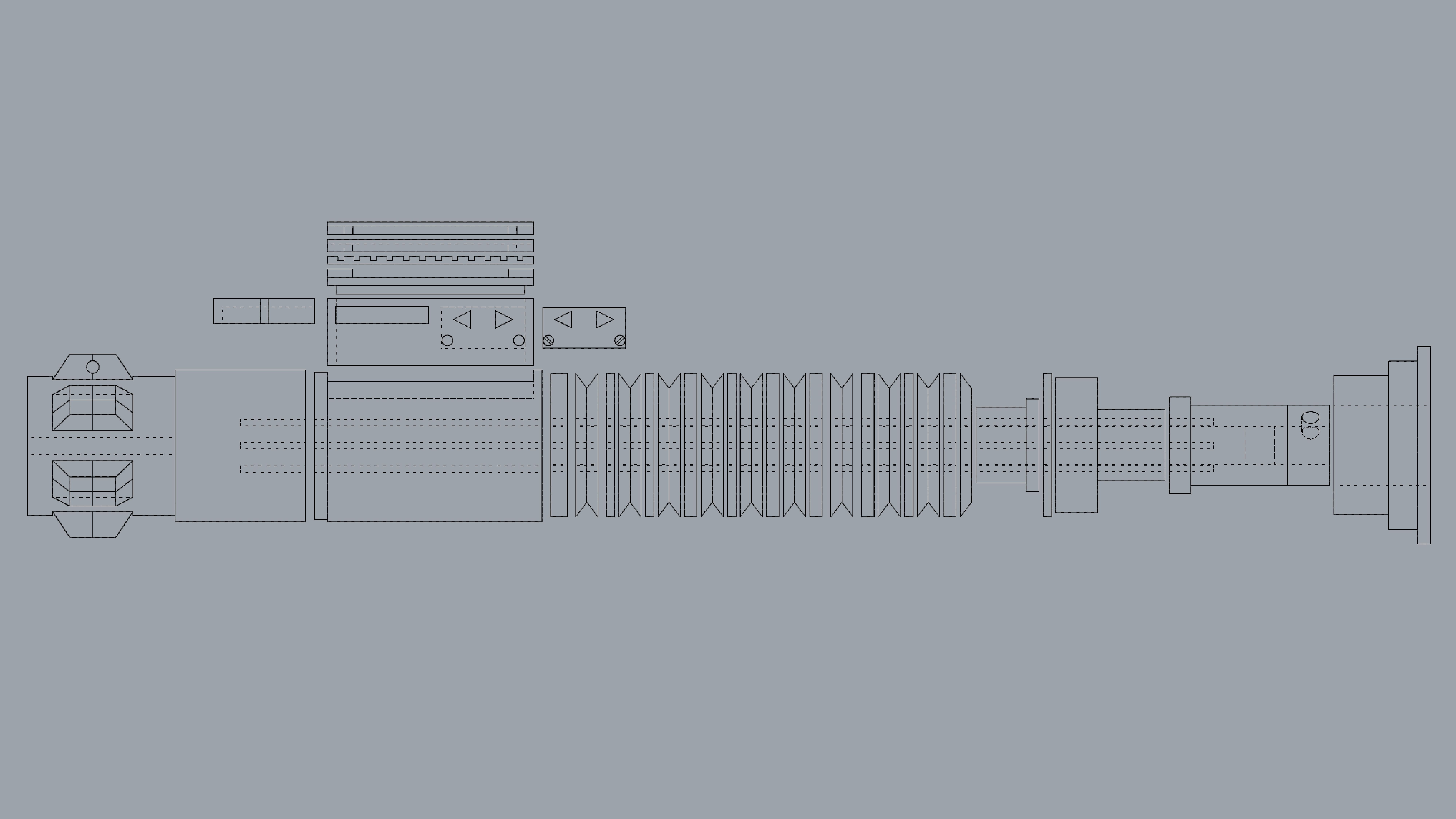 Luke ROTJ Hero Lightsaber 3D model 3D printable | CGTrader