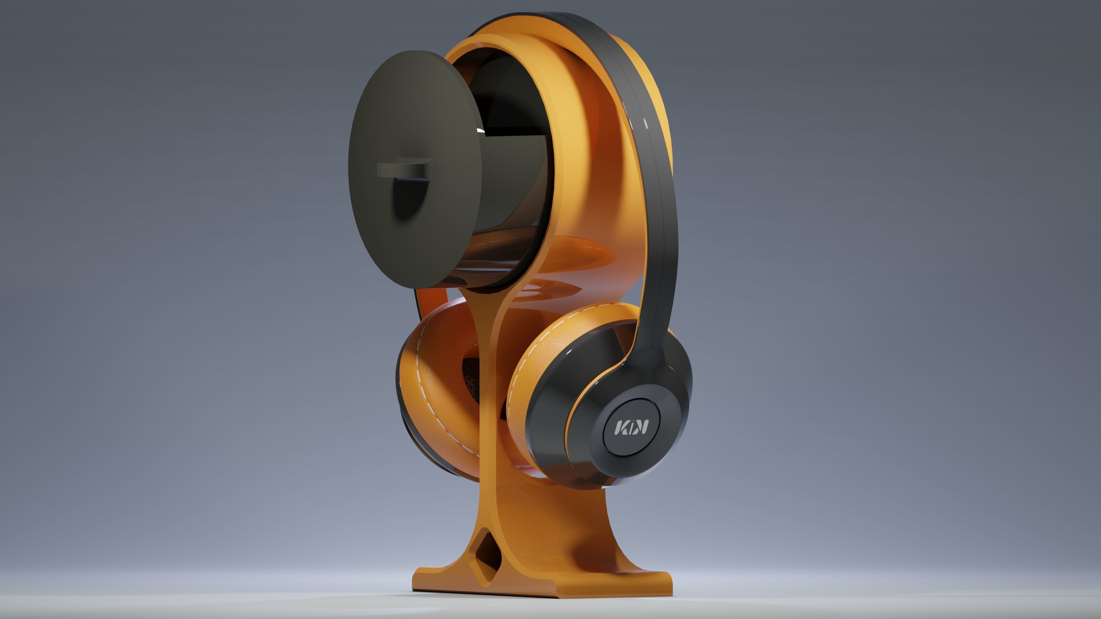Headphone Stand free 3D model 3D printable | CGTrader