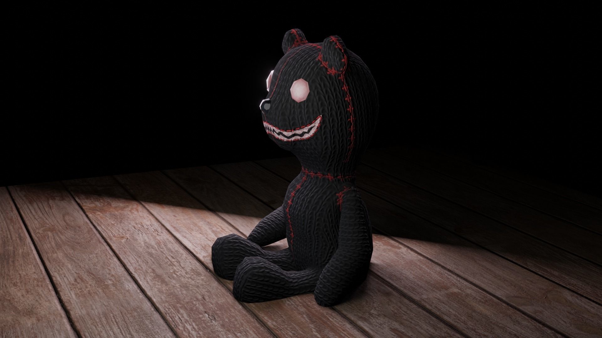 3D model Evil bear VR / AR / low-poly | CGTrader