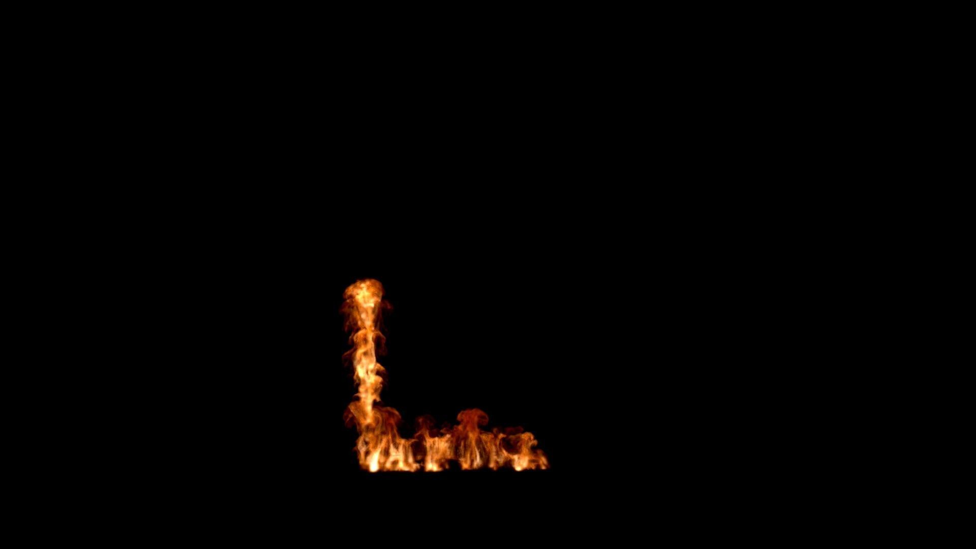 Fire combastion burn window 3D model animated | CGTrader