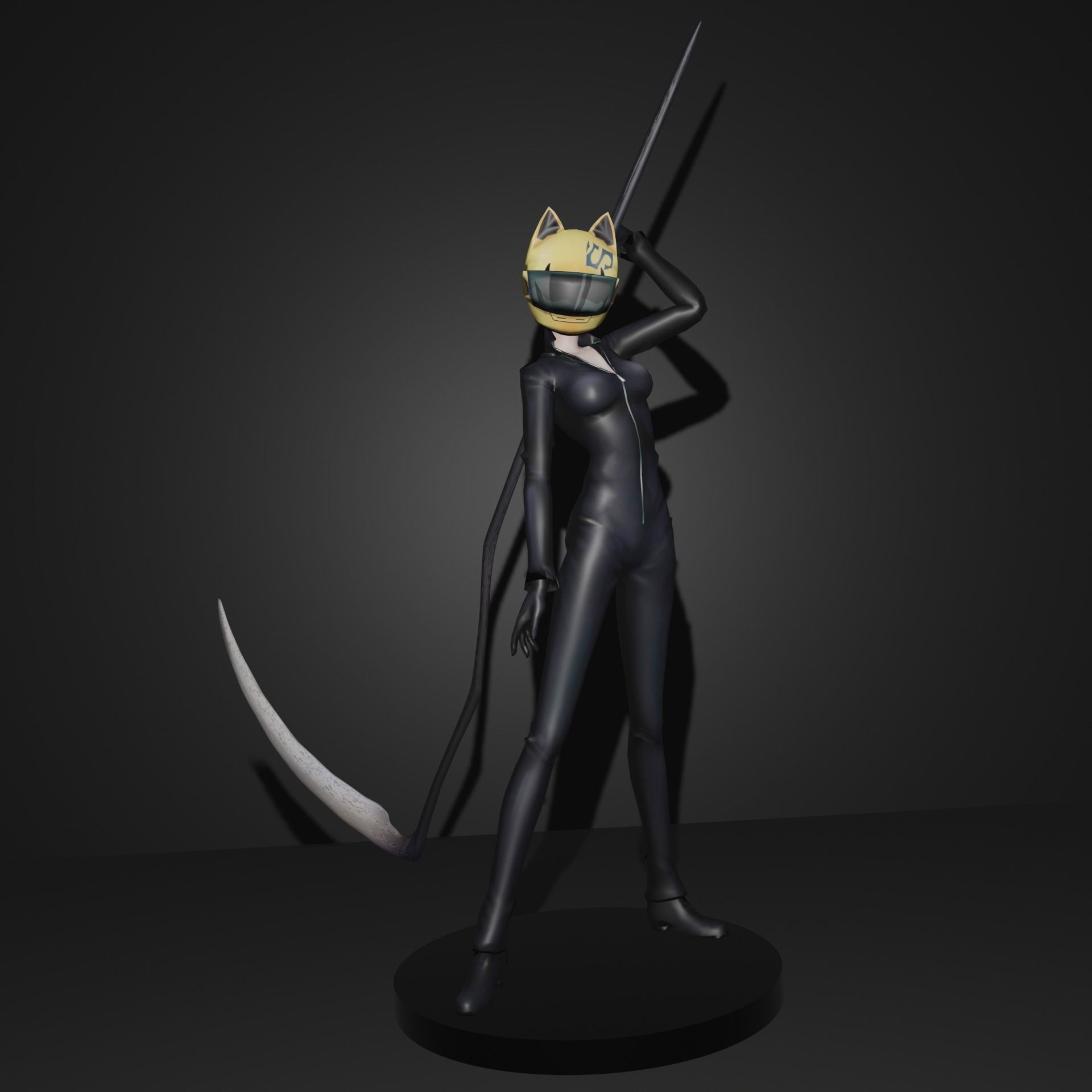 Celty Sturluson 3D model 3D printable | CGTrader