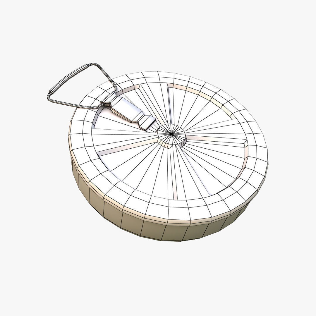 3D model Land Mine M12 VR / AR / low-poly | CGTrader