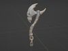 3D model Stylized Axe - Bone Axe VR / AR / low-poly | CGTrader