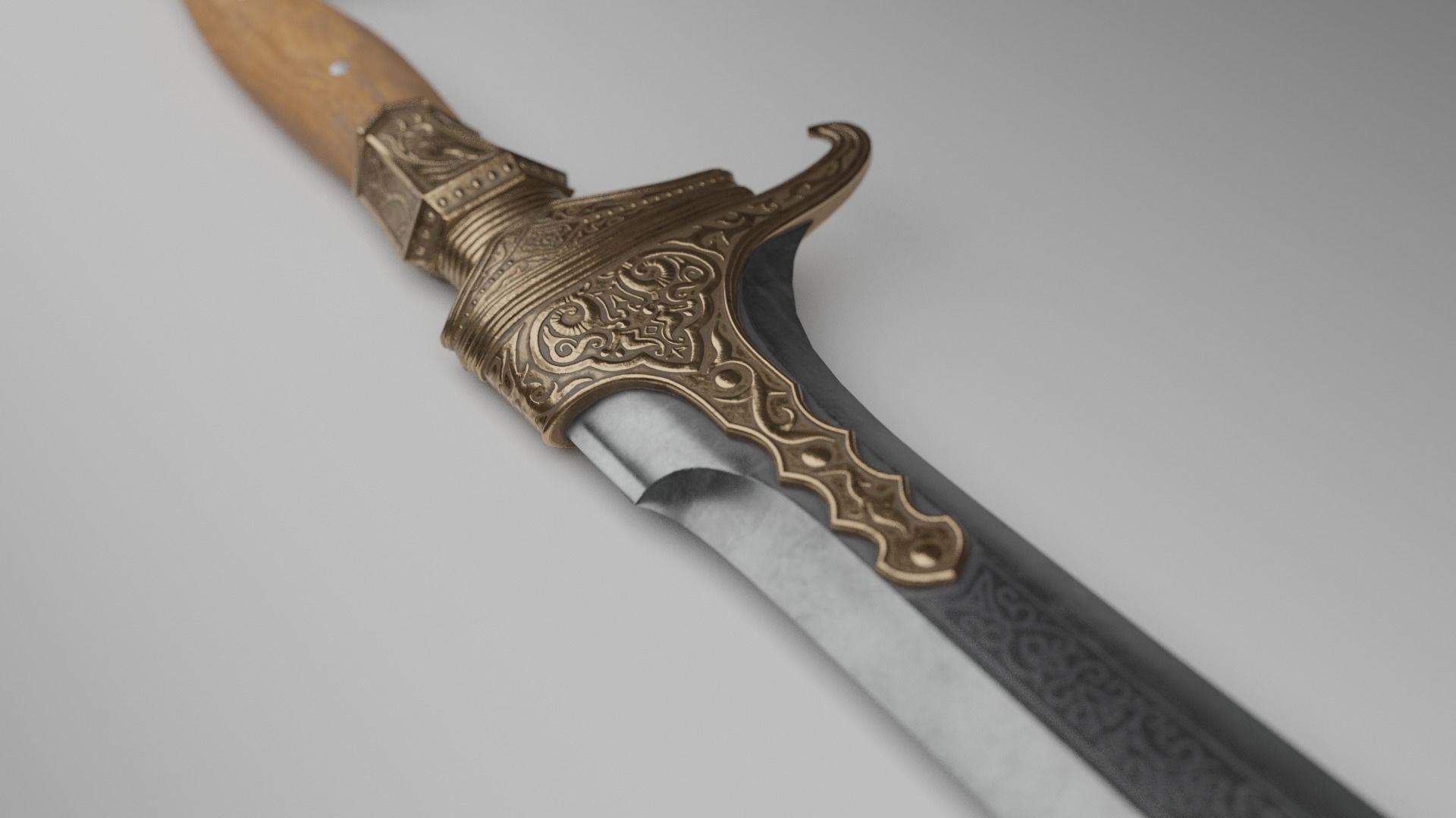 3D model Assassins Creed Mirage - Basim sword VR / AR / low-poly | CGTrader