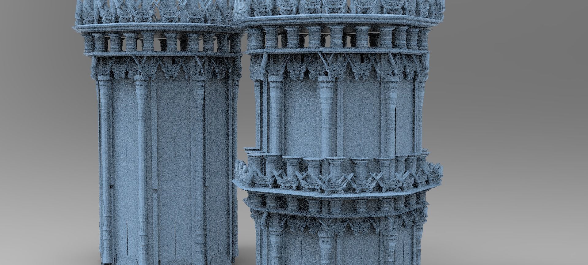 Celtic Tower 2 designs 3D model | CGTrader
