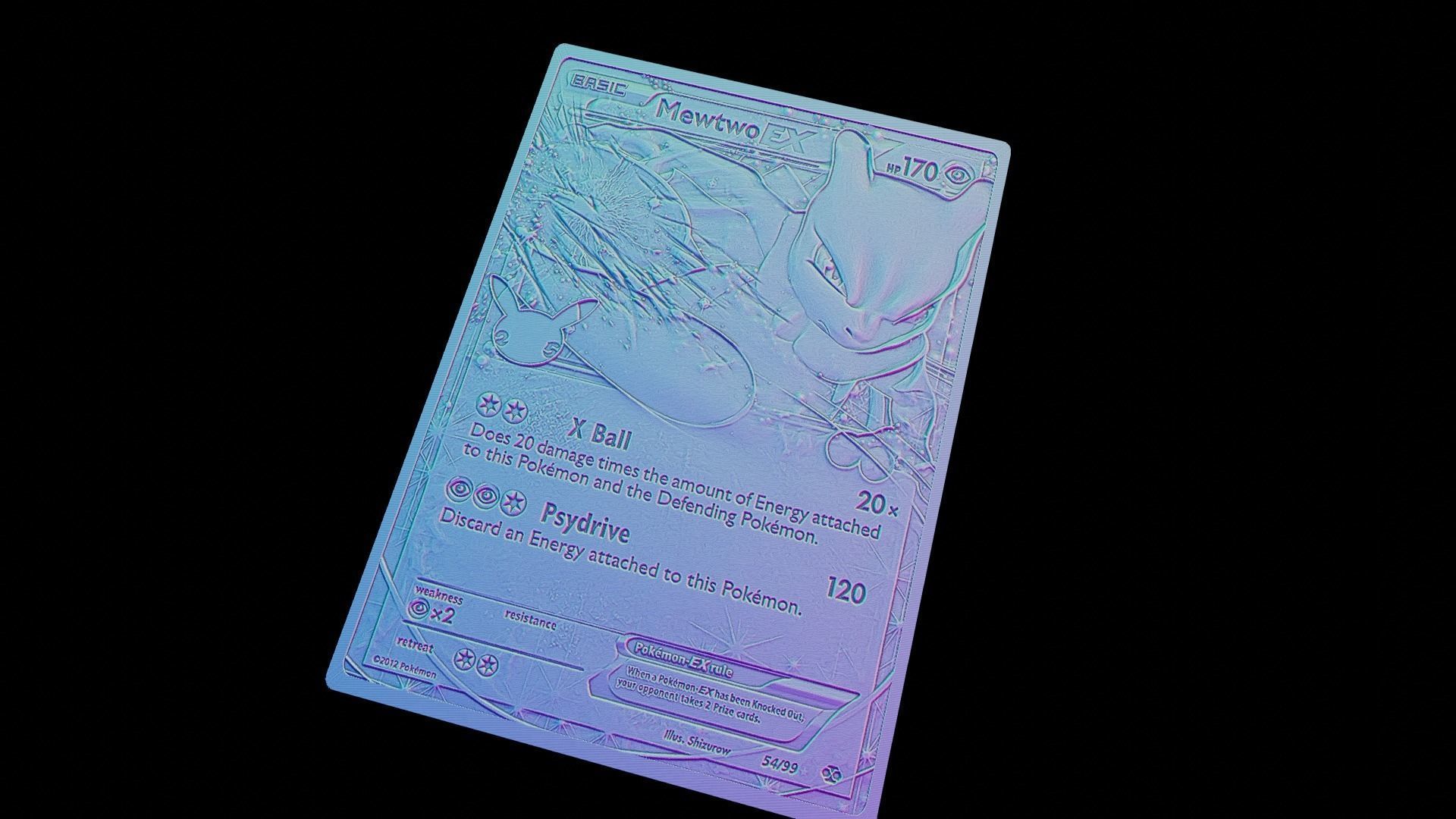 MEWTWO POKEMON 3D model 3D printable | CGTrader