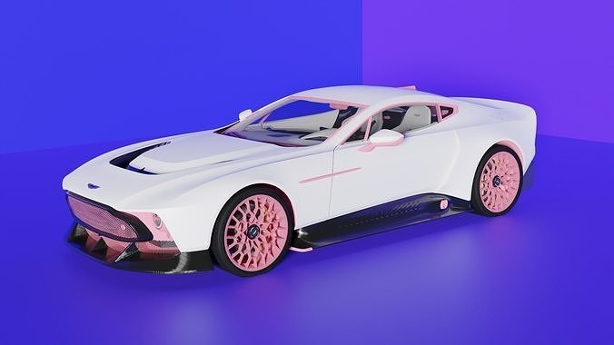 3d car aston martin sports 3D model | CGTrader