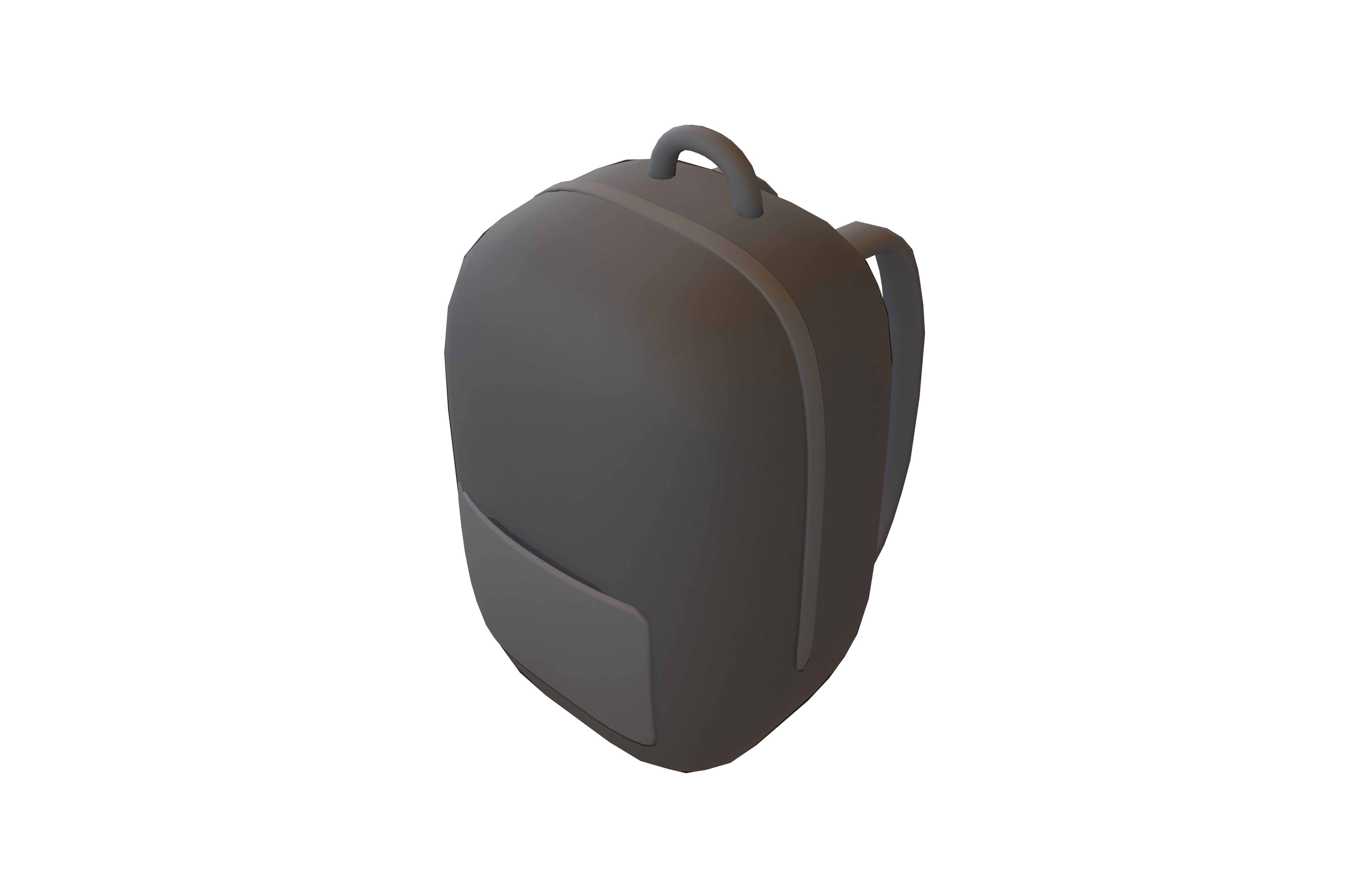 3D model Cartoon Backpack V1 001 VR / AR / low-poly | CGTrader