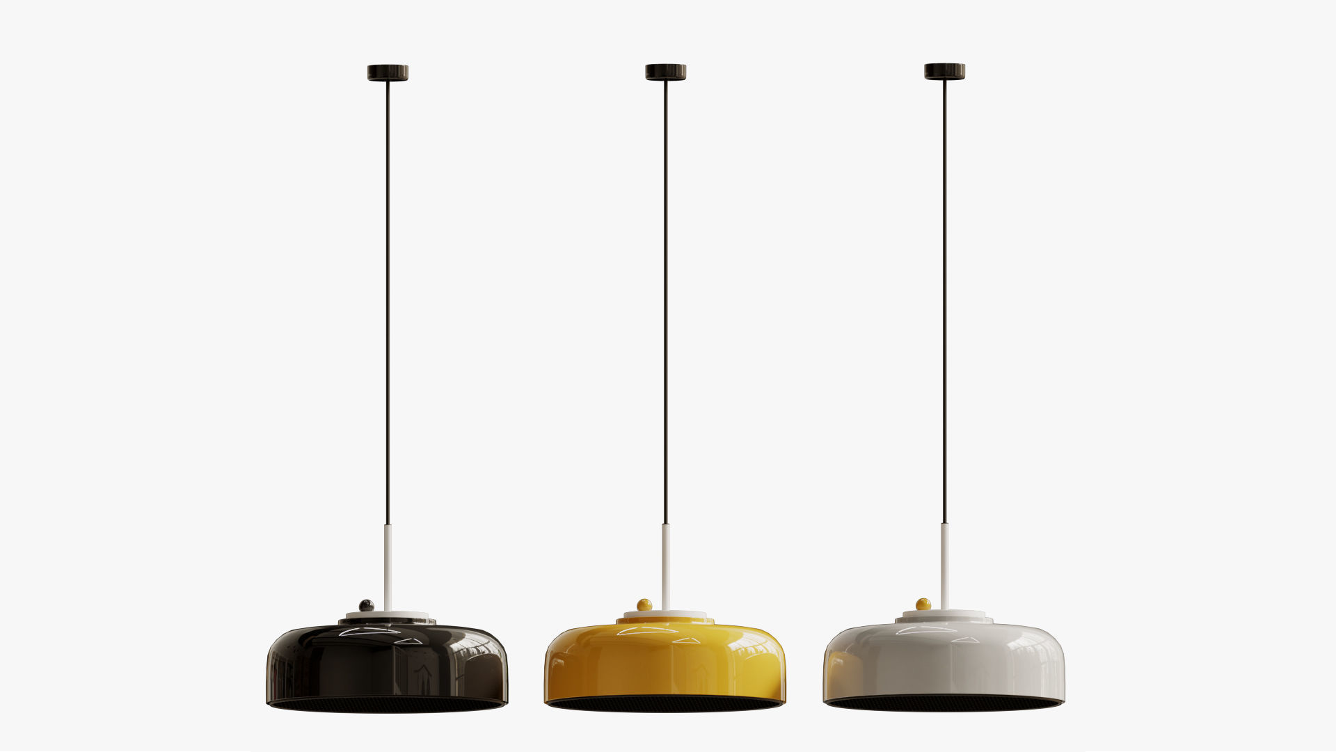 Pendant light Podgy 3D model | CGTrader