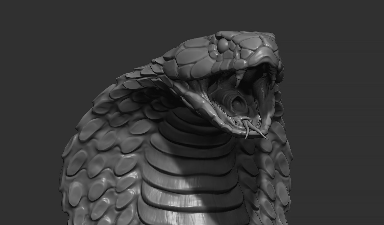 Snake cobra 3D model 3D printable | CGTrader
