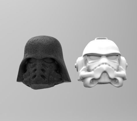 Storm marines and Chad Vader 3D model 3D printable | CGTrader