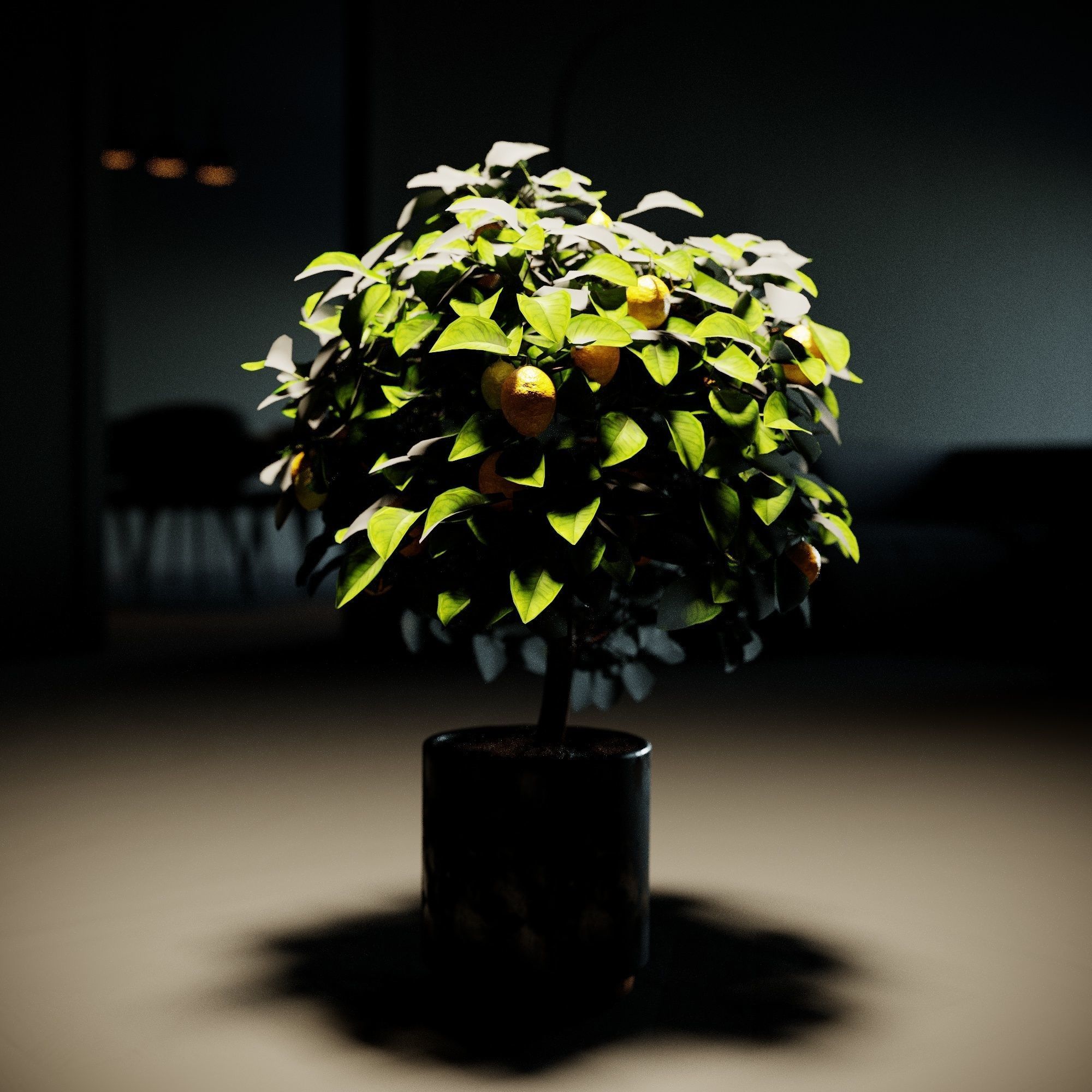 Interior scene Cinema 4D and Corona render 3D model | CGTrader